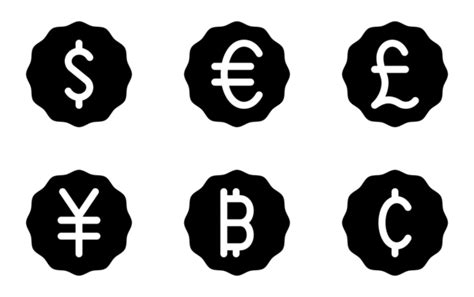 Currency Symbol Icon Pack Black Fill 50 Svg Icons Currency Symbol Icon Pack Black Fill 50 Svg Icons