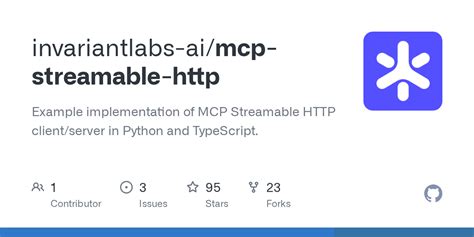 Github Invariantlabs Aimcp Streamable Example Implementation Of Mcp Streamable