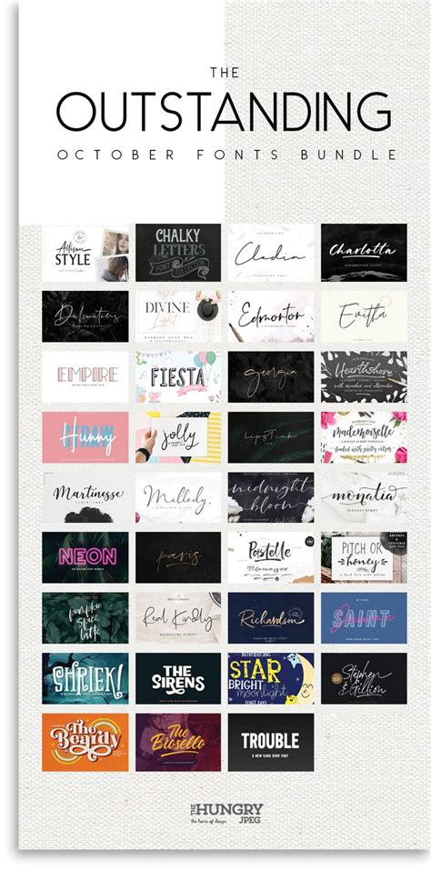 Graphic Design Font Bundles