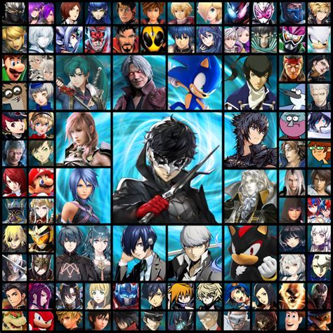 Favorite Characters Grid By Grimreaperguy95 On Deviantart