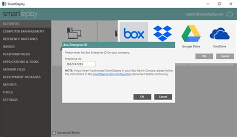 connect to cloud storage smartdeploy help center