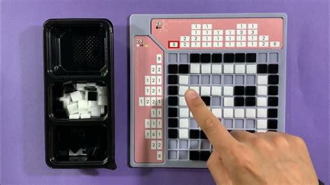 28번 문제 숨은 그림 찾기 노노그램 퍼즐 보드 10x10 Youtube