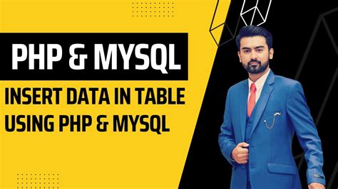Insert Data In Tables Using Php And Mysql In Urdu Hindi Youtube