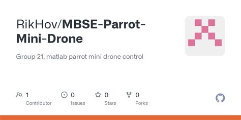 GitHub RikHov MBSE Parrot Mini Drone Group Matlab Parrot Mini Drone Control