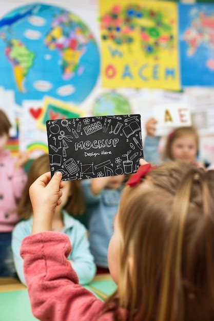 Premium Psd Poster Mockup In Class