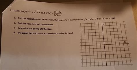 Solved 10 Pts Let F X X9 X2 And F X 18 3x29 X2 A Chegg Com