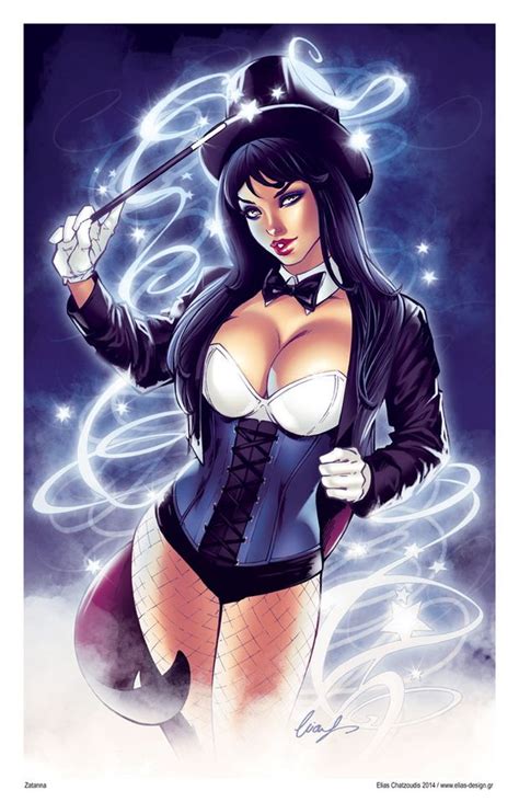 Zatanna By Elias Chatzoudis Pic