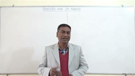17 Pointers And 2d Array Pointers Data Structures Youtube