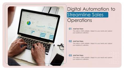Digital Automation To Streamline Sales Operations Ppt Show Graphics