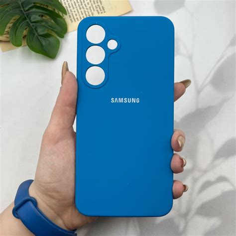 قاب گوشی Galaxy S24 Fe سامسونگ سیلیکونی پاک کنی اورجینال داخل پارچه ای