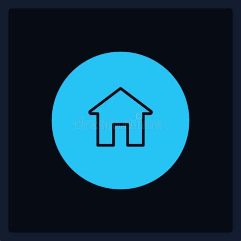 Active Homepage Button Ui Element Template Stock Vector Illustration Of Element Graph 264324447