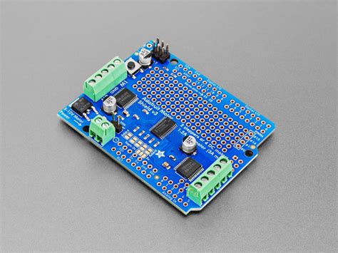 adafruit motor stepper servo shield for arduino v2 v2 3 kit kiwi