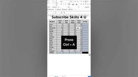 Auto Sum Excel Trick Youtubeshorts Excel Exceltricks Shorts