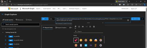 does not support all unicode chars · issue 2756 · microsoftgraph microsoft graph explorer v4