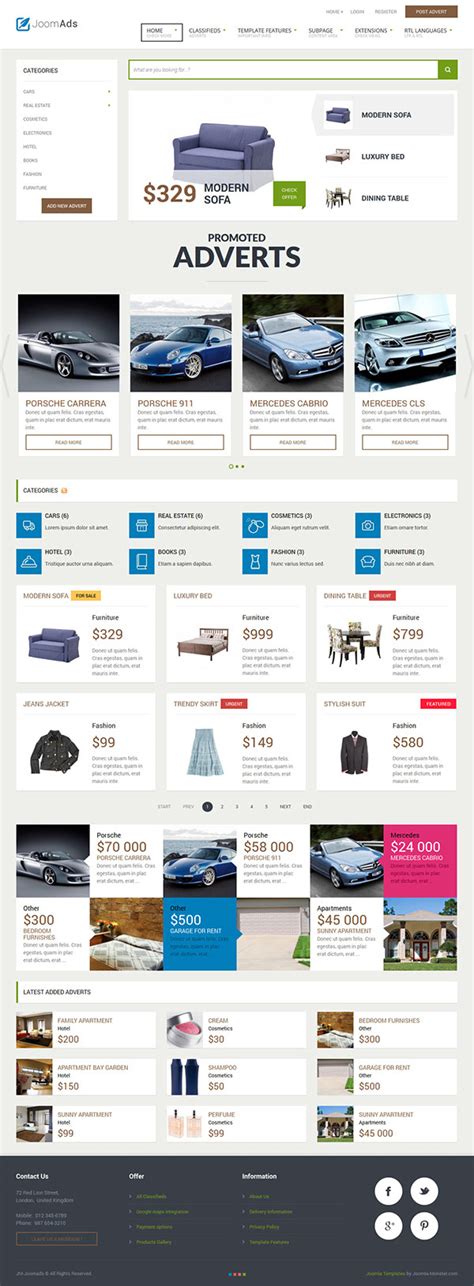 JM Joomads Joomla 3 X 2 5 Template On Behance