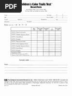Rbans 2014 Scoring Pdf Dementia Cognitive Science