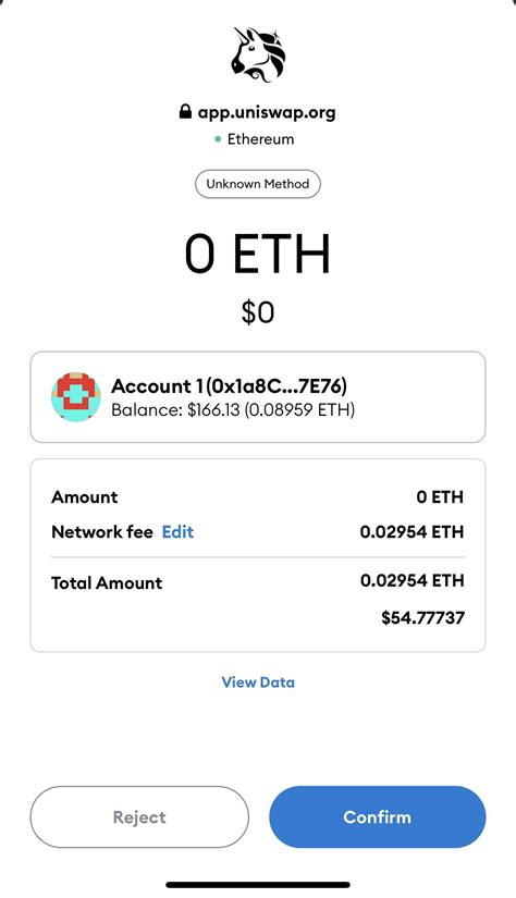 Swapping Tokens Through Metamask Mobile App Browser 0 Eth 0 Unknown