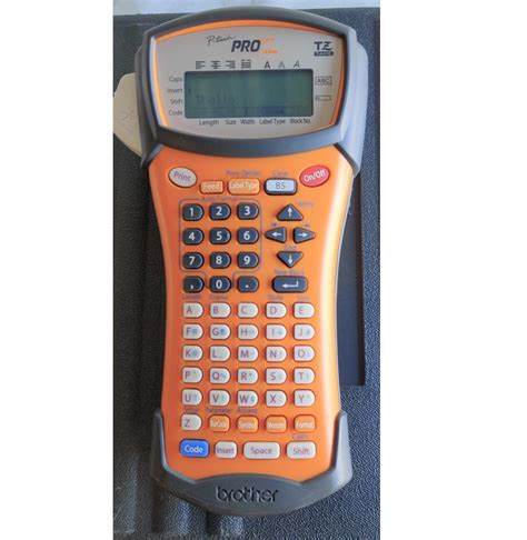 Brother Label Printer Pt P Touch Pro Xl With Hard Carry Case Bertolino Industries