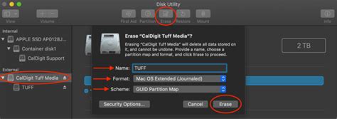 Formatting Drives In Macos Caldigit