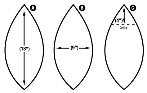Leaf Shape Templates ClipArt Best