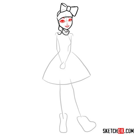 How To Draw Blondie Lockes From Ever After High Step By Step