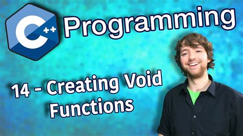 C Programming Tutorial 14 Creating Void Functions Youtube