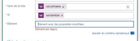 Modifier Un élément Dune Liste Sharepoint Power Automate Ppfc