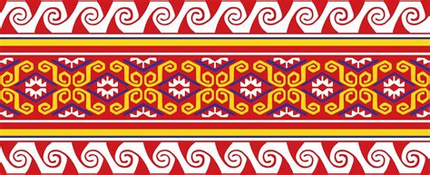 Seamless Colored Border Ornament Native American Tribes Framework 43343539 Vector Art At Vecteezy