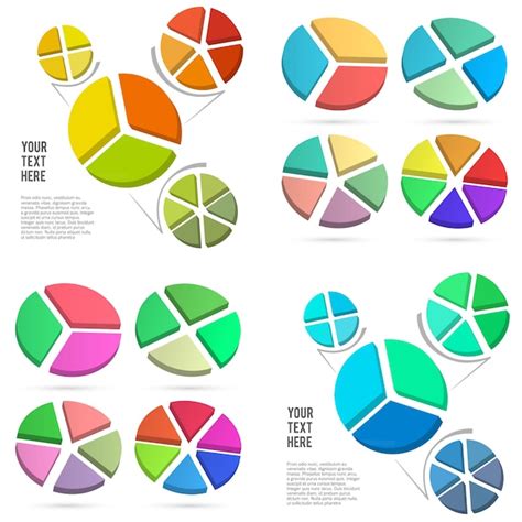 Premium Vector Pie Statistics Indicator Graph Pie Chart