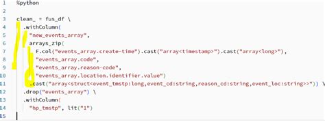 Jupyter Notebook Azure Databricks Shortcut To Show The Line Alignment
