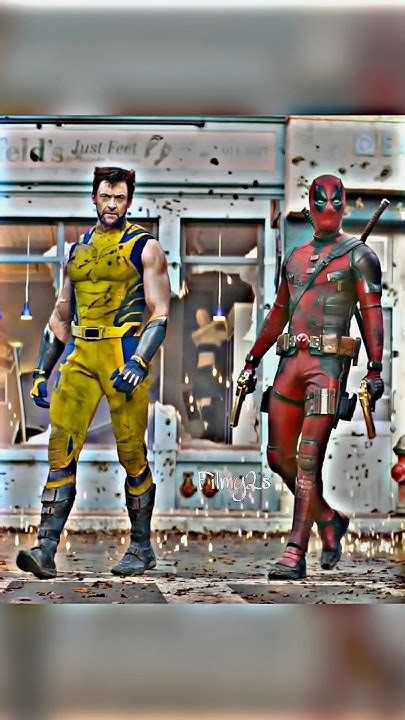 Deadpool And Wolverine Attitude Hdr Status Full Hd 😈💯 Shorts Marvel