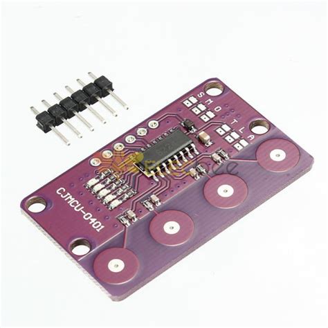 0401 4 Bit Button Capacitive Touch Proximity Sensor Module With Self