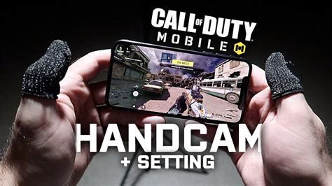 Call Of Duty Mobile Handcam Settings Gameplay Youtube