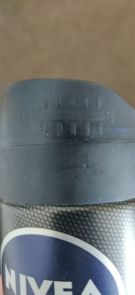 My Anti Perspirant Uses Binary For Opened And Closed Rmildlyinteresting