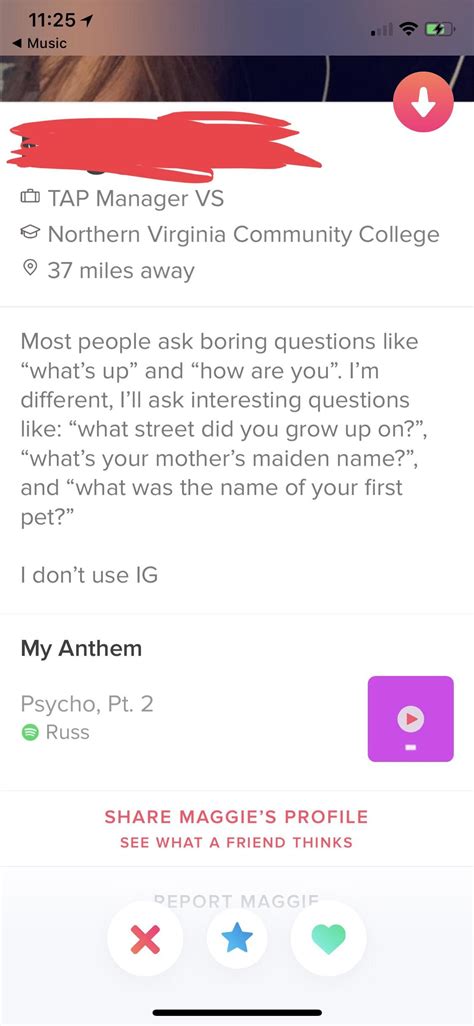 One Of The Best Bios Ive Ever Fucking Seen R Tinder