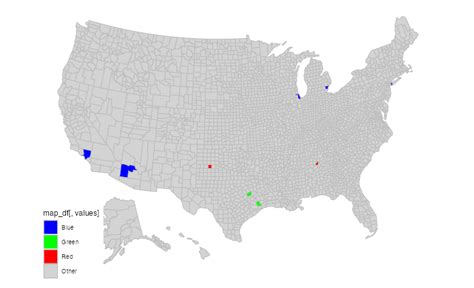 R Add Us Boundaries And Abbreviations To Usmap With County Regions Stack Overflow