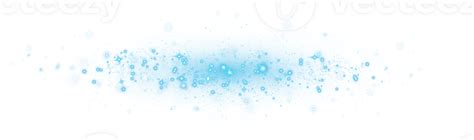 Abstract Blue Glitter Wave Illustration Blue Stardust Sparkle