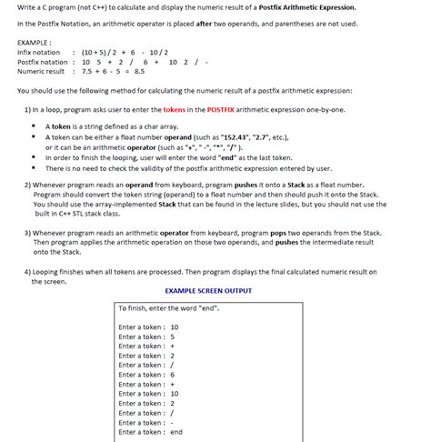 Solved Write A C Program Not C To Calculate And Display