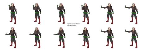 Rpg Maker Mv Character Sprite Template Gejes