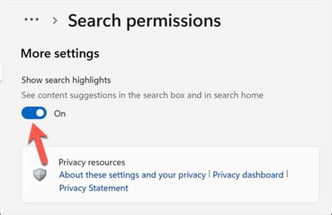 How To Enable Or Turn Off Search Highlights In Windows