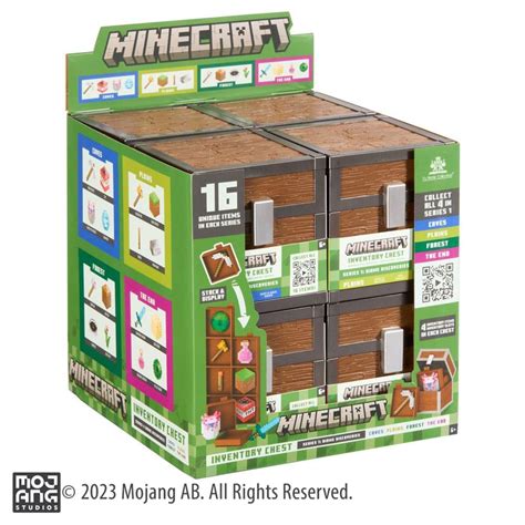 MINECRAFT Loot Chest Display De 8 Chests ShopForGeek Com Display Cinereplicas Minecraft