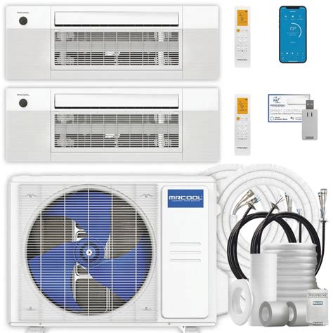 Mrcool Diy 5th Gen Multi Zone 2 Zone 18000 Btu 24 Seer2 6k 6k Duc
