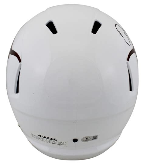 Quinn Ewers Signed Texas Longhorns Full Size Speed Helmet Beckett