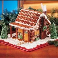 16 Edible Log Cabin Ideas Christmas Gingerbread House Gingerbread