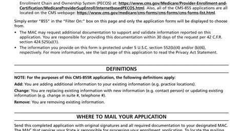 Cms 855r Form ≡ Fill Out Printable Pdf Forms Online