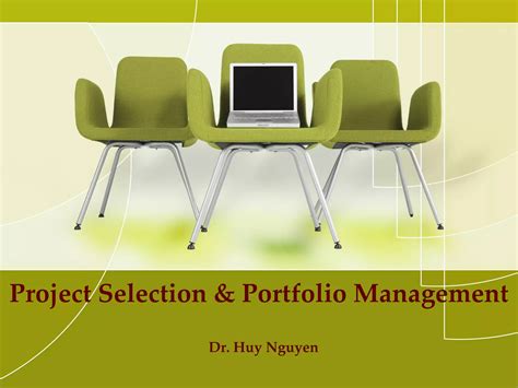 Topic 3 Project Selection And Portfolio Management Pdf