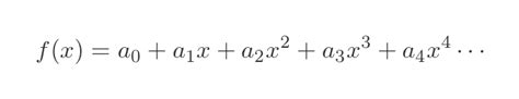Graphicmaths Calculating A Maclaurin Series
