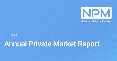 Private Market Reports Archives Nasdaq Private Market