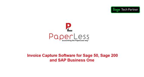 Whats The Best Invoice Scanning For Cfos Using Sage Or Sap