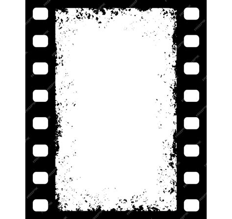 Vieja Textura De Tira De Película De Tira De Película De Película